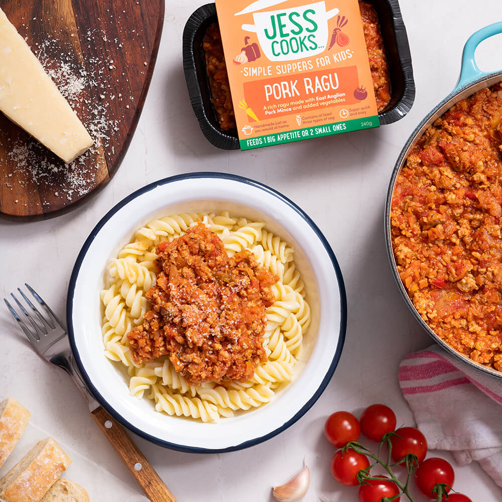 Pork Ragu Children's Meal | Jess Cooks | UK